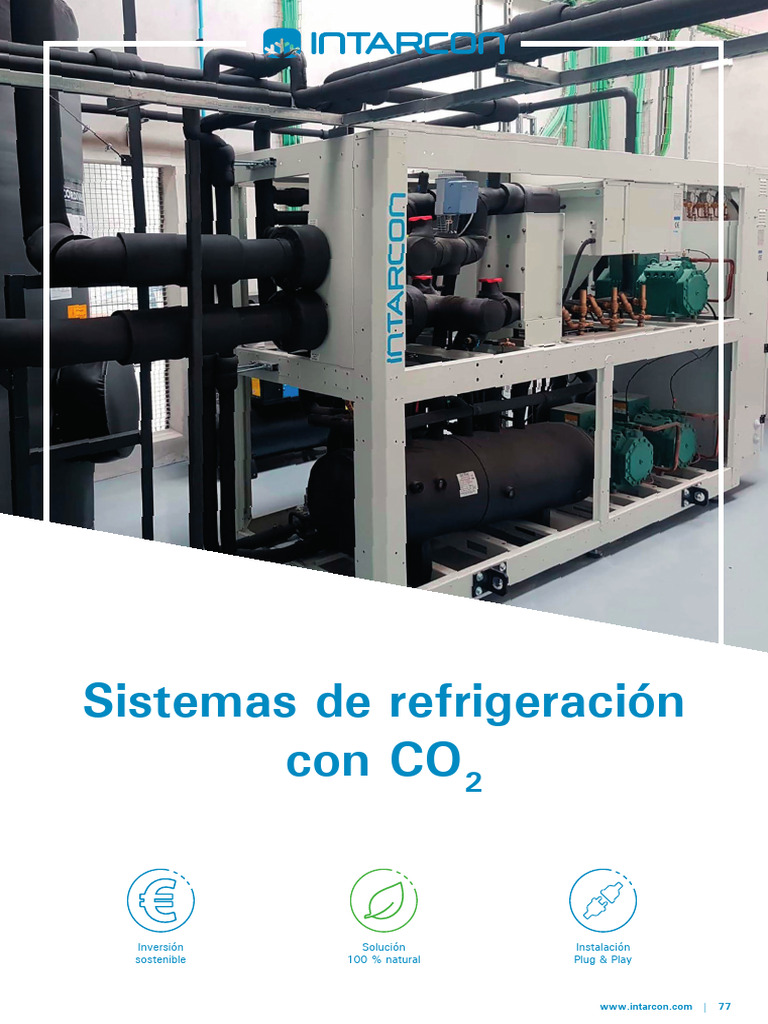 Sistemas Refrigeracion Co2 INTARCON | PDF | Presión | Refrigeración