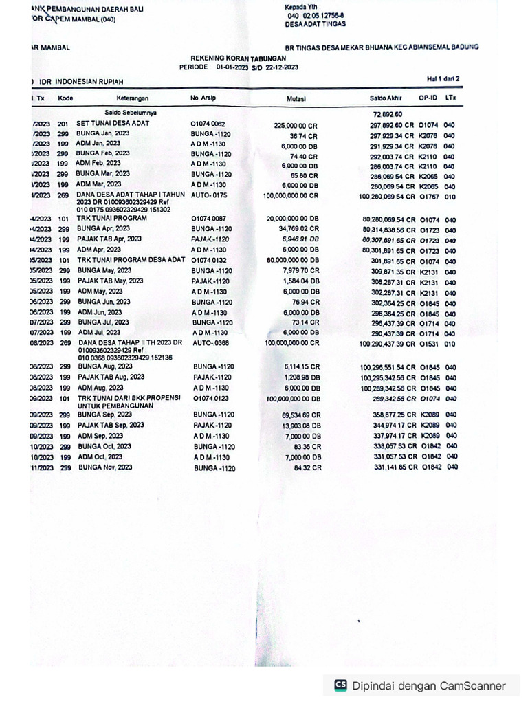 Kwitansi Jasa Giro | PDF