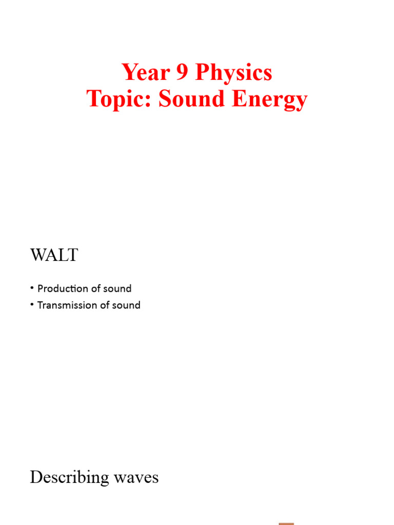 Year 9 Physics Term 2 Lesson Presentation Week 1 | PDF | Foreign ...