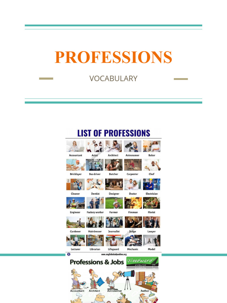 Professions | PDF
