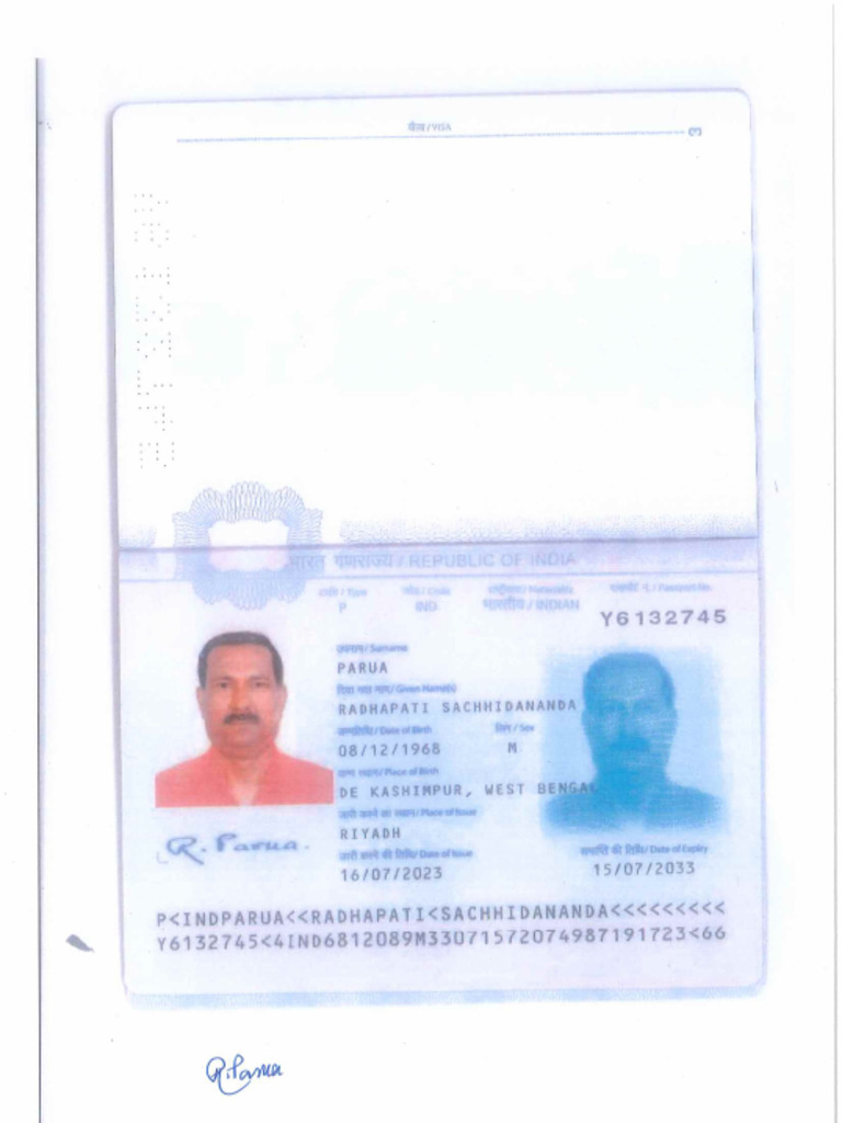 Self Attested Passport | PDF