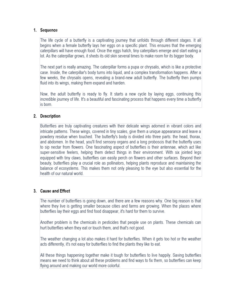 Informational Text | PDF | Butterfly | Moth