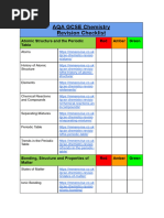 Edexcel GCSE Combined Science Checklist | PDF | Enzyme | Genotype