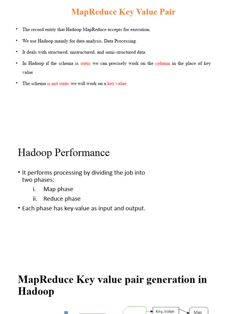 Key Value Pair | PDF | Map Reduce | Apache Hadoop Key Value Pair | PDF | Map Reduce | Apache Hadoop