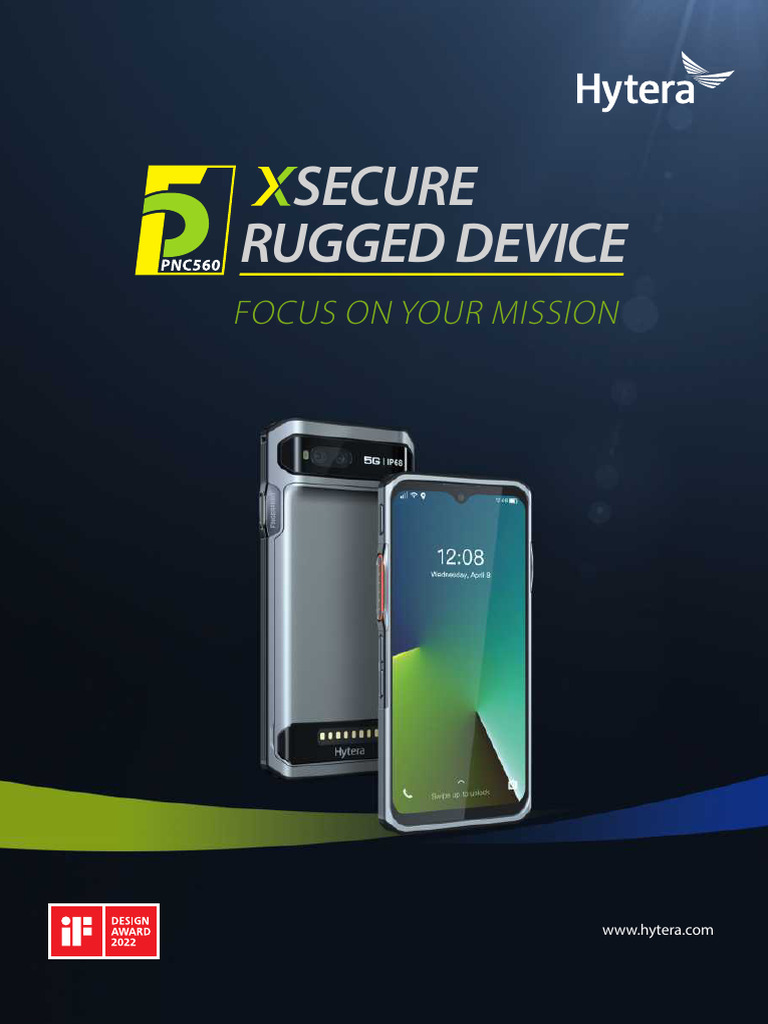 Compressed EN PNC560 5G Xsecure Rugged Device Brochure | PDF