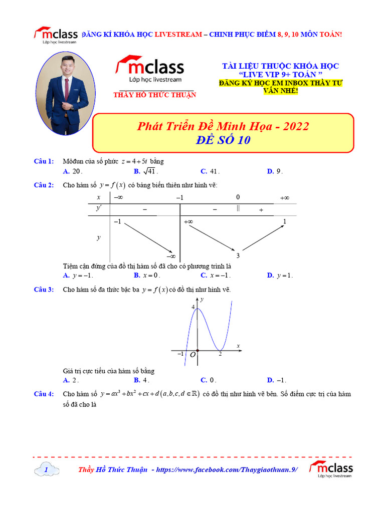 (HTT) - ĐỀ SỐ 10 PHÁT TRIỂN ĐMH 2022 | PDF