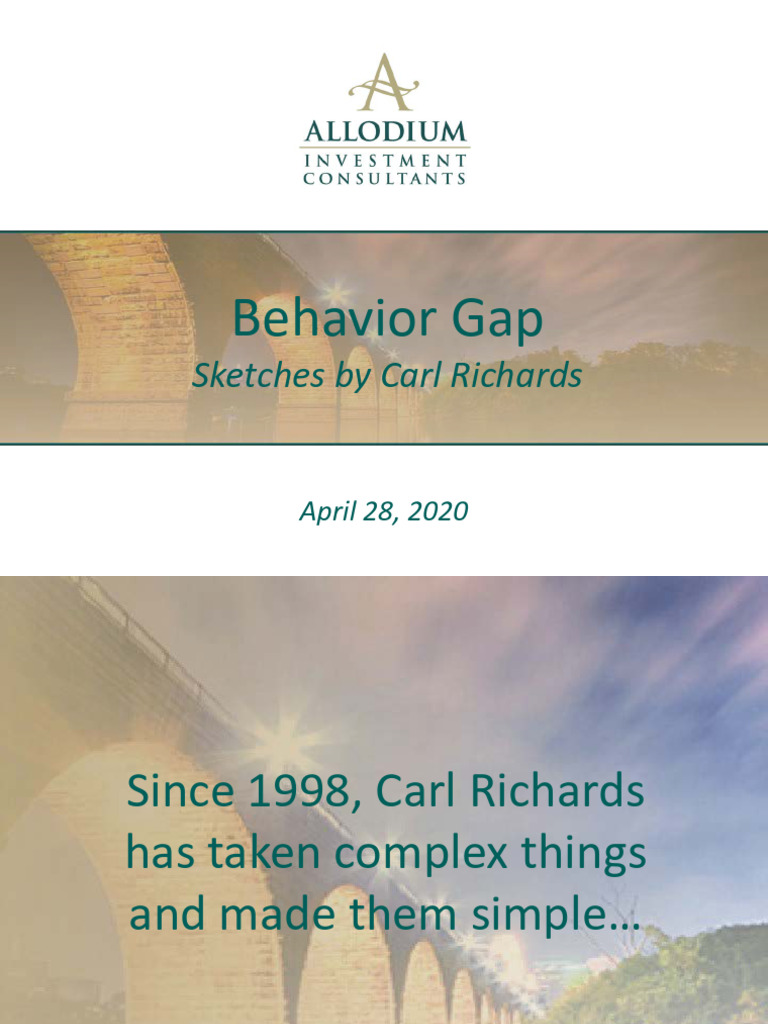 Behavior Gap Carl Richards | PDF