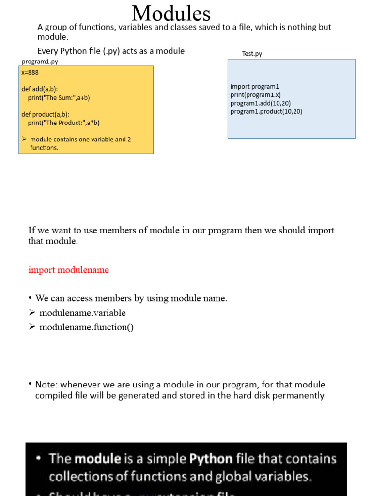 Modules | PDF | Modular Programming | Software Development