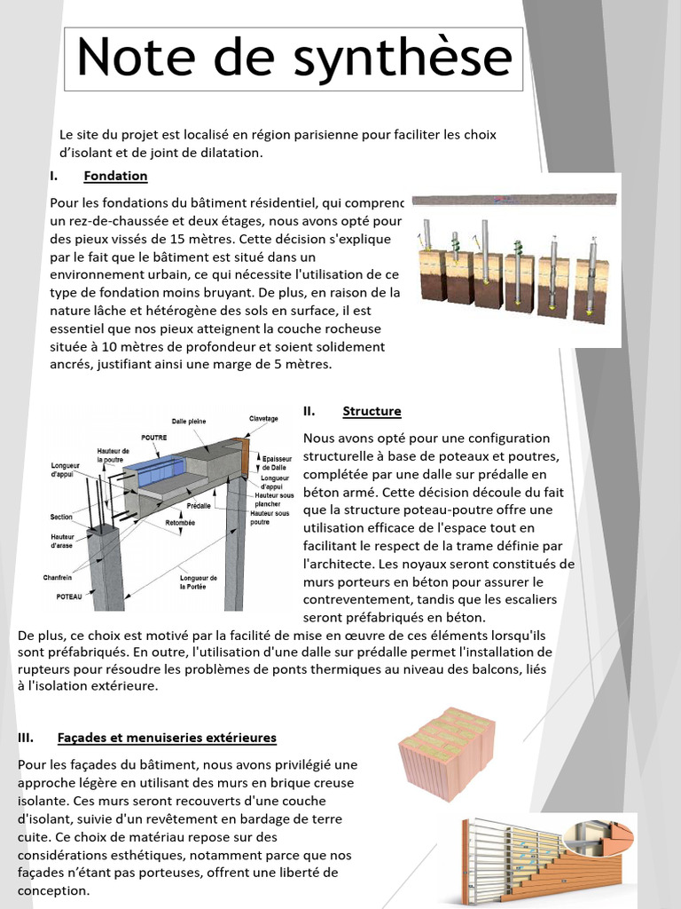 Note de Synthèse CTB | PDF | Chaleur | Génie du bâtiment