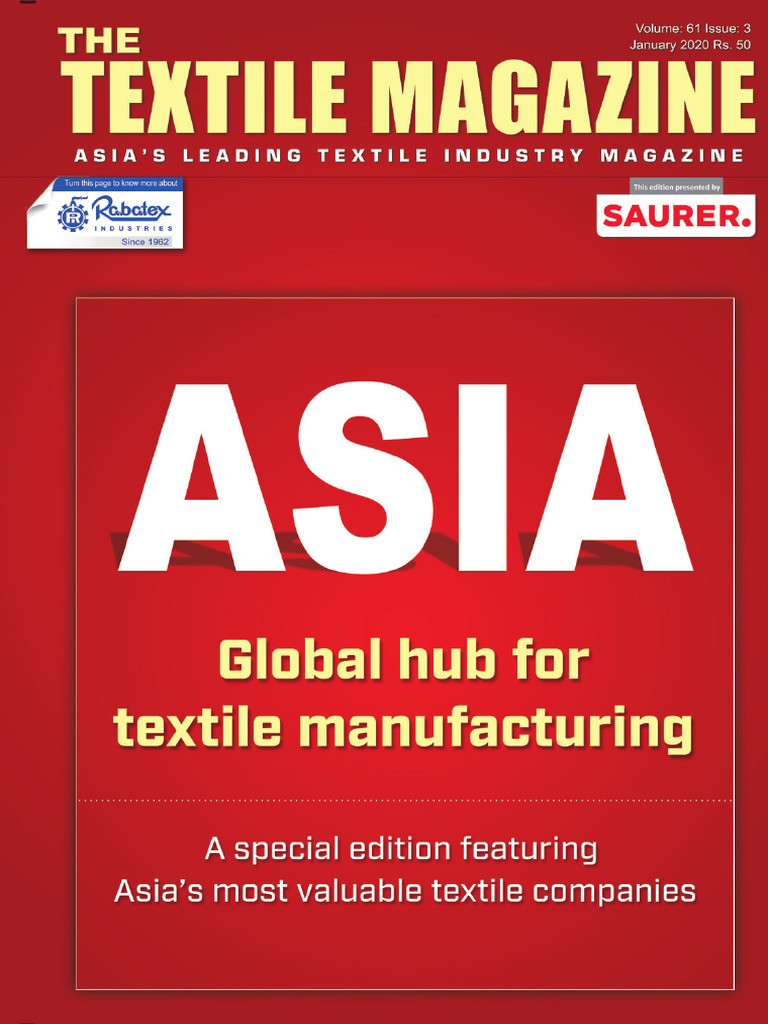 The Textile Magazine Screenotex | PDF | Textiles | Manufactured Goods