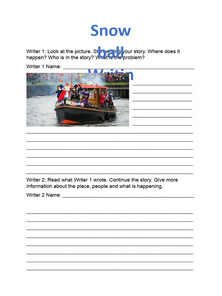 Snowball Writing | PDF