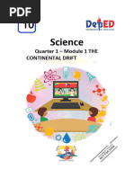 Science 10 q1 Module 7 | PDF | Plate Tectonics | Geology