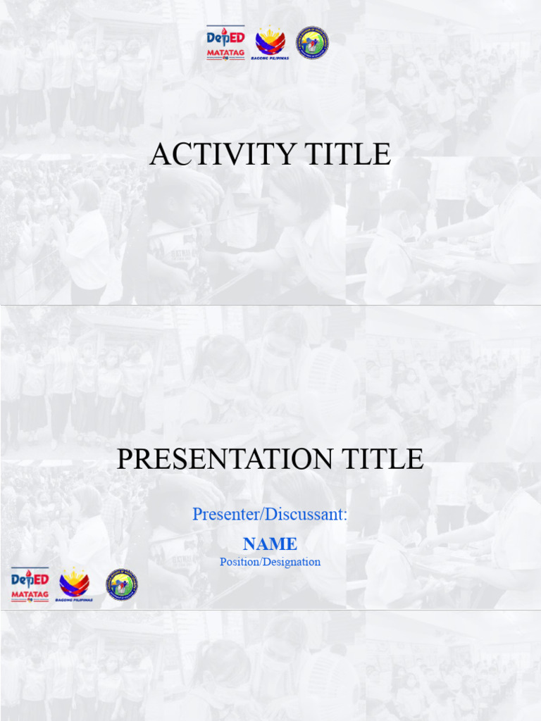 DepEd Matatag PowerPoint Template | PDF