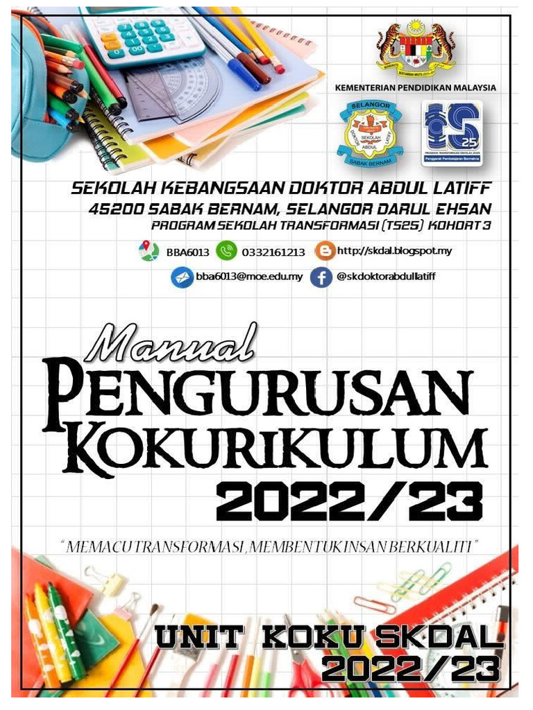 Modul Pengurusan Kokurikulum 2022 2023 | PDF
