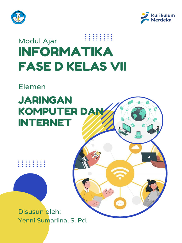 Modul Ajar Informatika - Modul Ajar Informatika Bab 5 Jaringan Komputer Dan Internet - Fase D | PDF