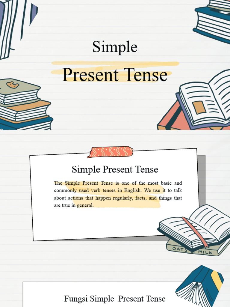 Simple Present Tense | PDF | Verb | Grammatical Tense