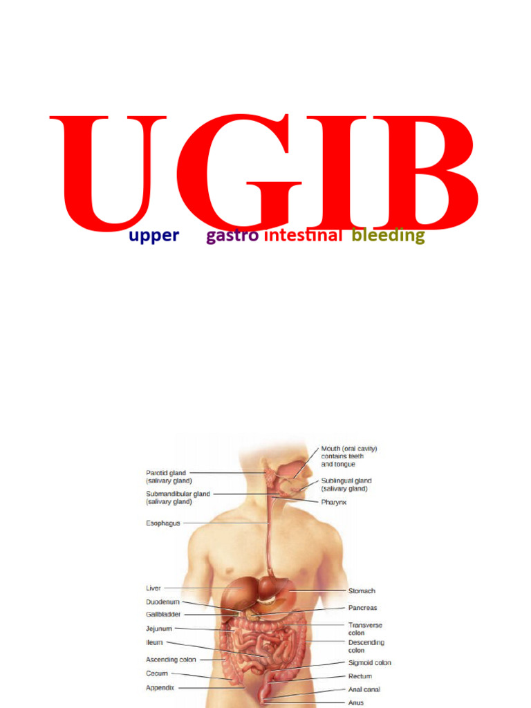 Ugib Micah | PDF | Stomach | Esophagus