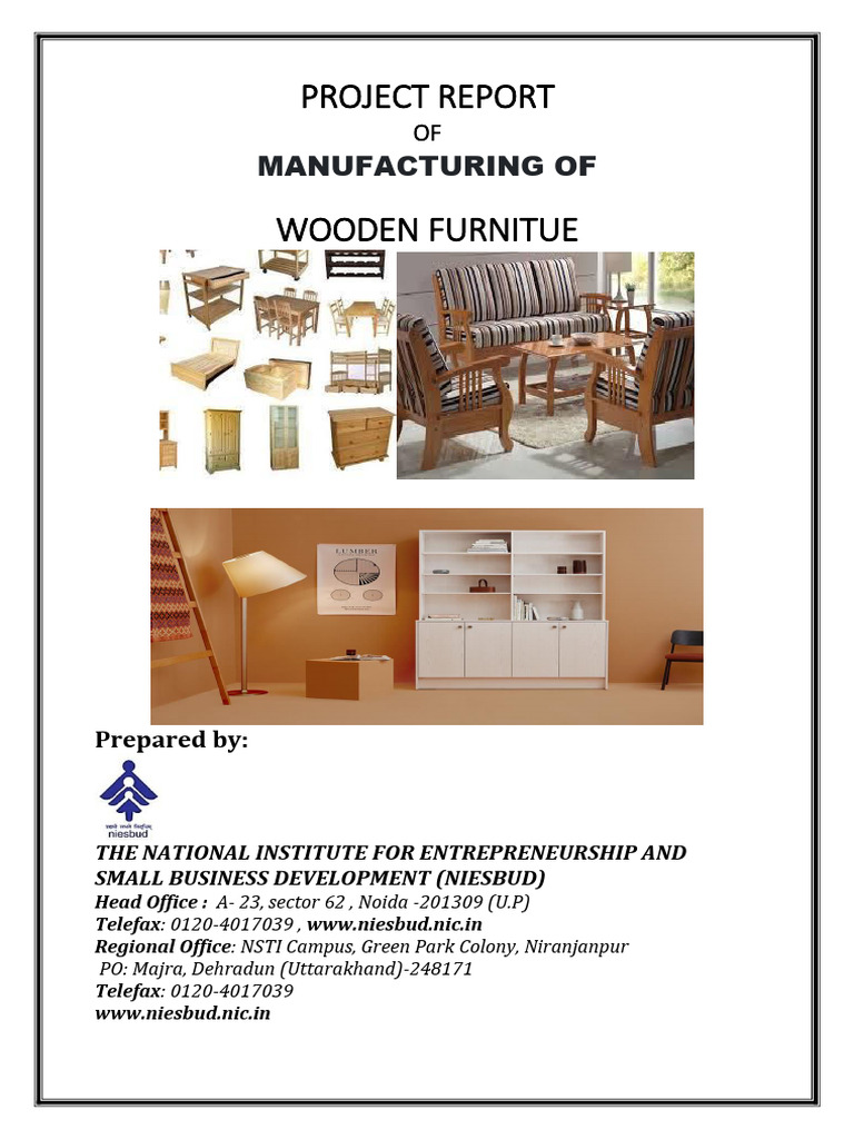 4-Wooden furniture-sachin-Rs.9.42L-C | PDF | Depreciation | Expense