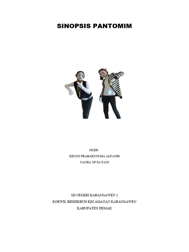 Sinopsis Pantomim 2023 | PDF