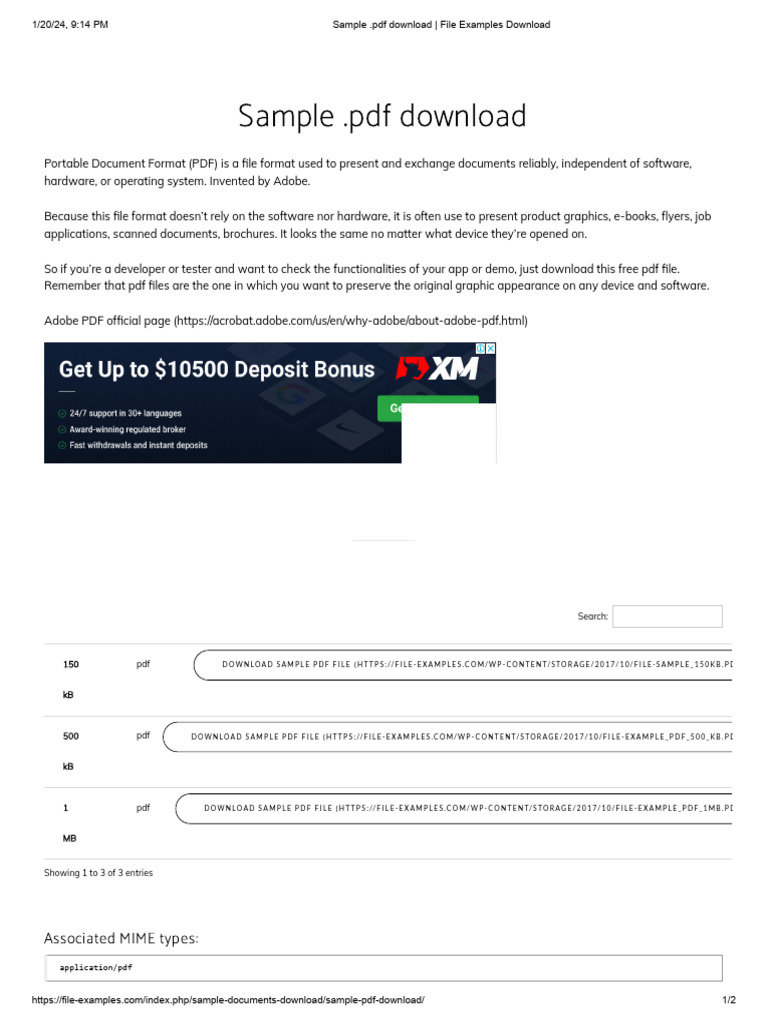 Free Sample PDF Files Download | PDF | Computer Engineering | Computer ...
