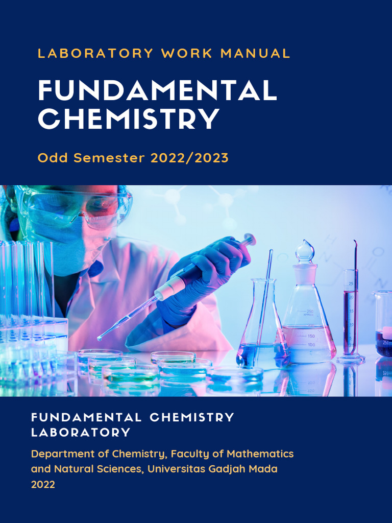 Labwork Manual Fundamental Chemistry MKK 1113 | PDF | Chemistry | Titration