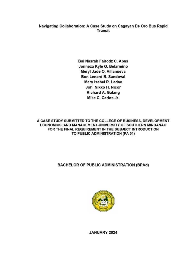 Case-Study - NEW PUBLIC MANAGEMENT - Public-Private Partnership | PDF Case-Study - NEW PUBLIC MANAGEMENT - Public-Private Partnership | PDF
