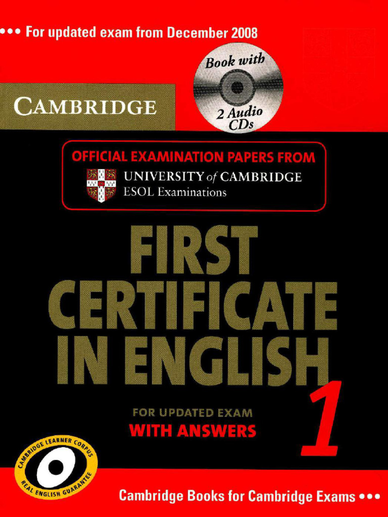 Cambridge Papers FCE 1 | PDF