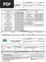 Monthly HSE Performance Report | PDF | Microsoft Word | Safety