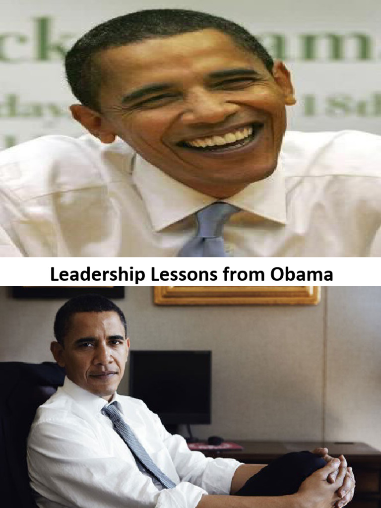 Leadership Lessons From OBAMA | PDF
