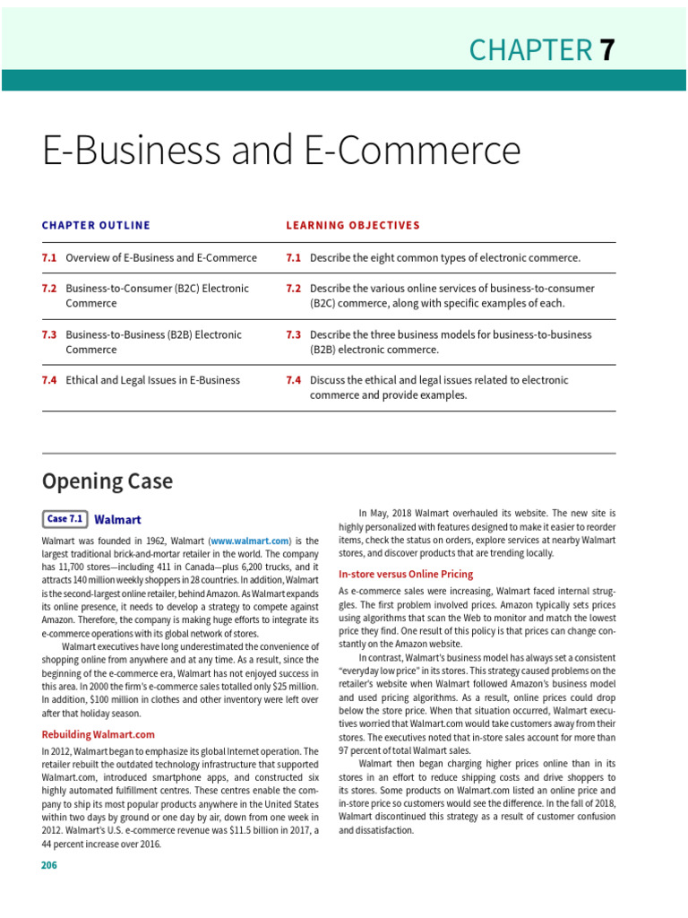 1 E Business E Commerce | Download Free PDF | Auction | E Commerce