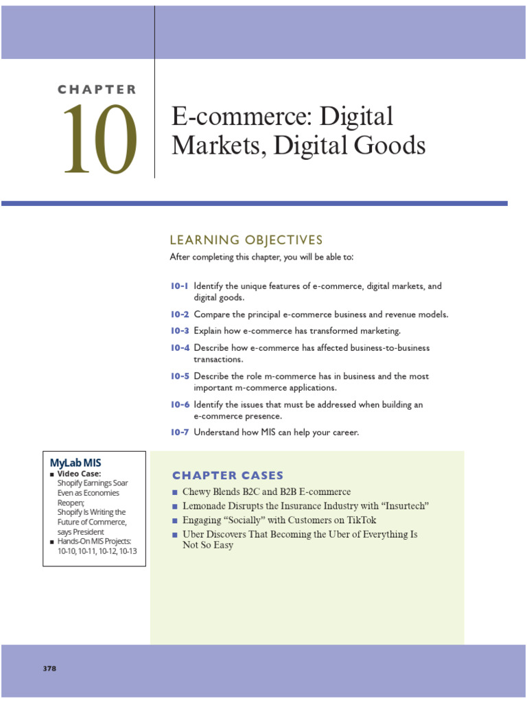 E-commerce & Digital Markets Overview | PDF | E Commerce | Trade