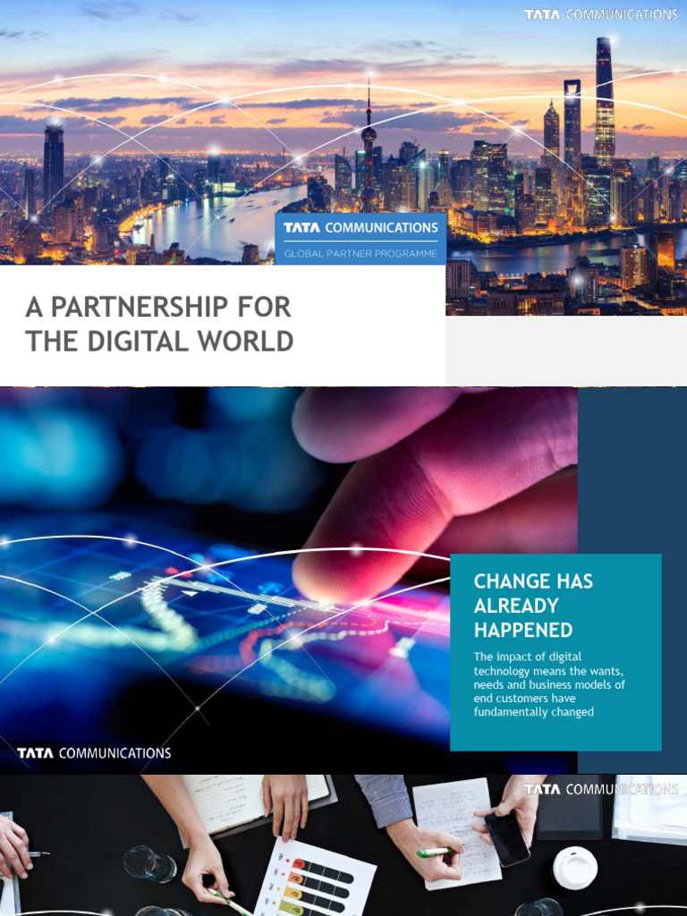 A Partnership For The Digital World | PDF | Sales | Cloud Computing