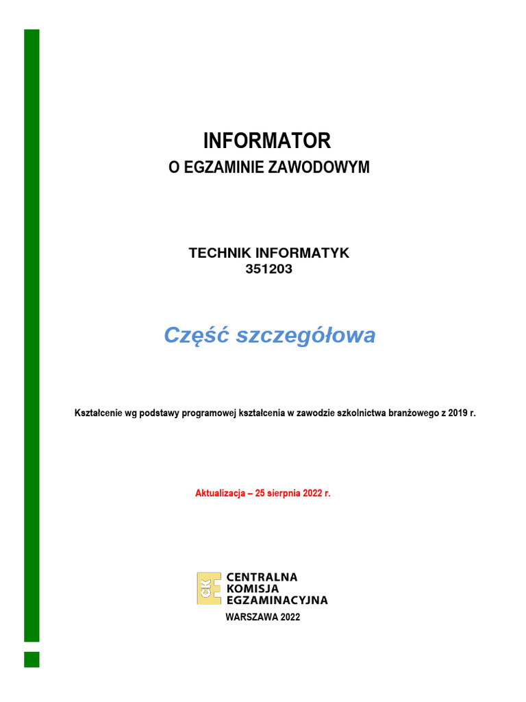 Technik Informatyk | PDF