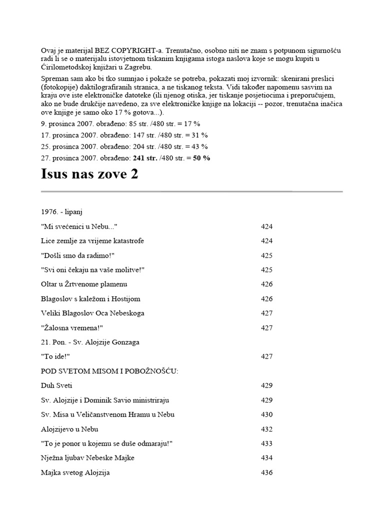 Isus Nas Zove 2 | PDF
