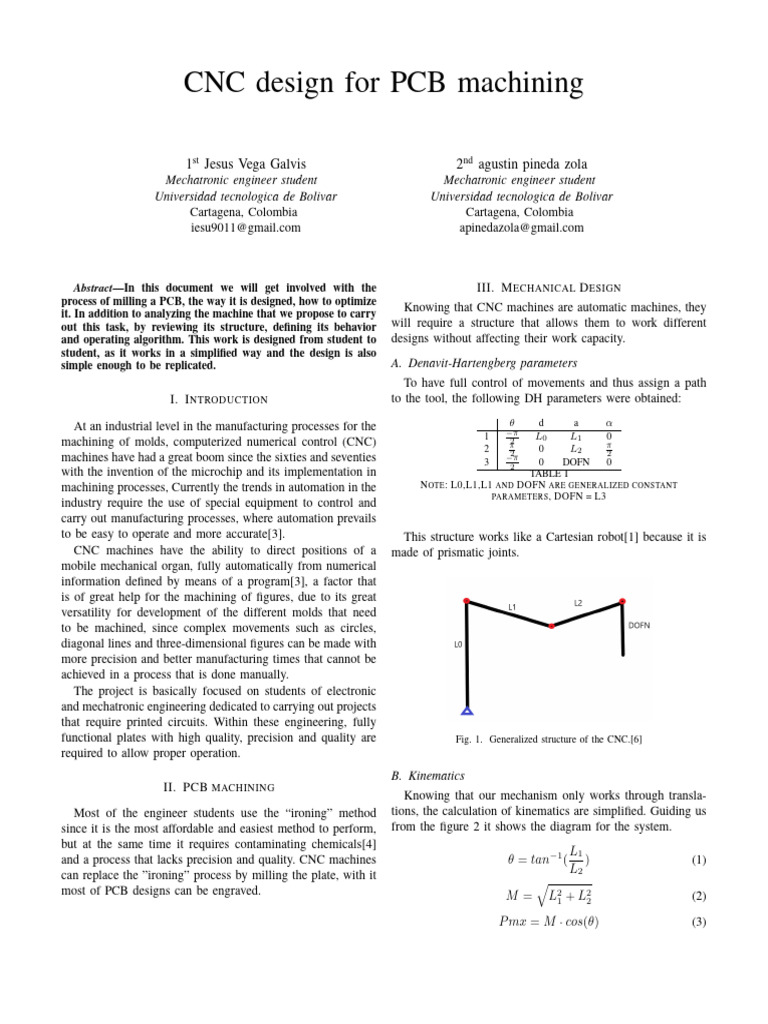 CNC Design For PCB Machining | Download Free PDF | Numerical Control | Printed Circuit Board