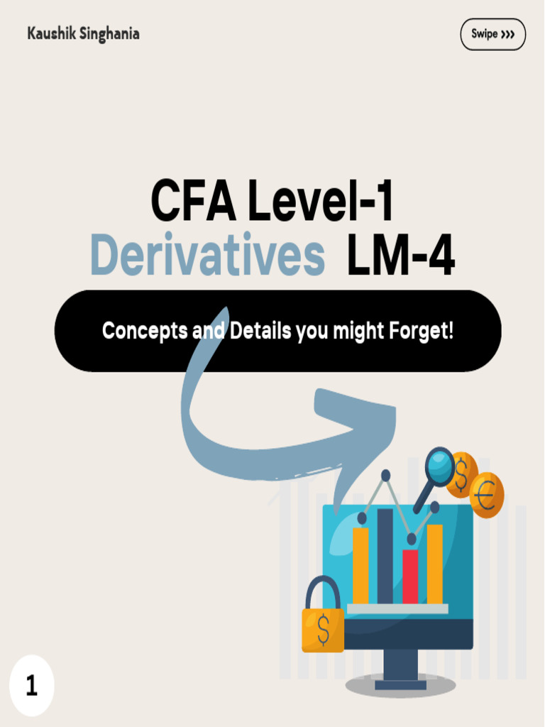 CFA L1 Derivatives LM4 | PDF | Business | Finance & Money Management