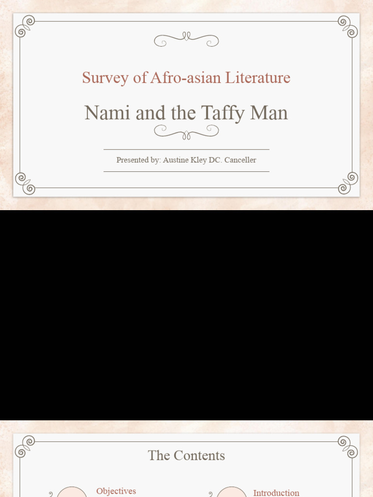 Lit004: Nami and Taffyman | PDF