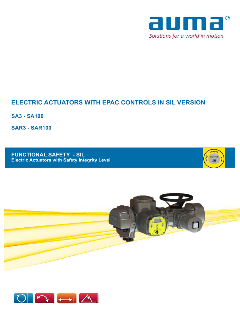 Sa3 Sa100 Sar3 Sar100 Electric Actuators With Epac Controls in Sil Version en | Download Free ...