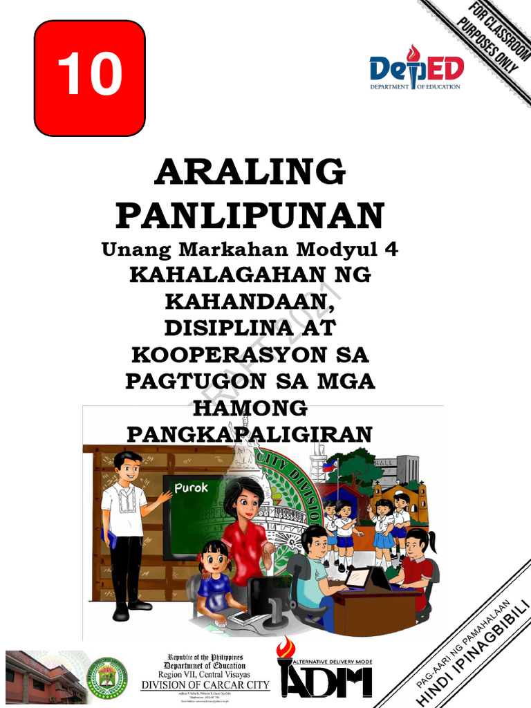 AP10 Q1 W5 - 6 M4 13september2021 JaniceBBarangan | PDF