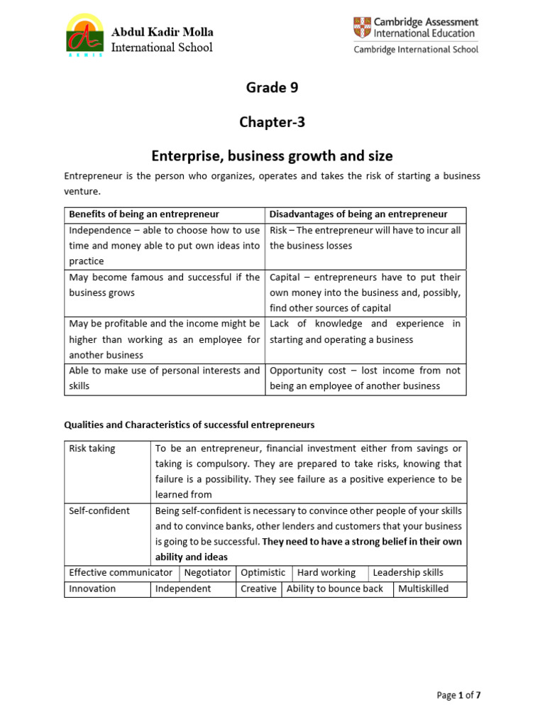 Chapter 3 | PDF | Entrepreneurship | Business Plan