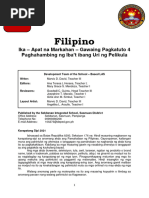 Filipino Melcs Grade 6 | PDF