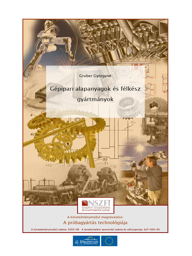 Gépipari Alapanyagok És Félkész Termékek | PDF