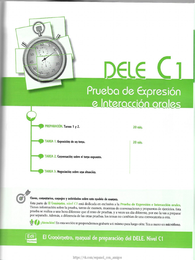 Examen Oral Cronometro C1 | PDF