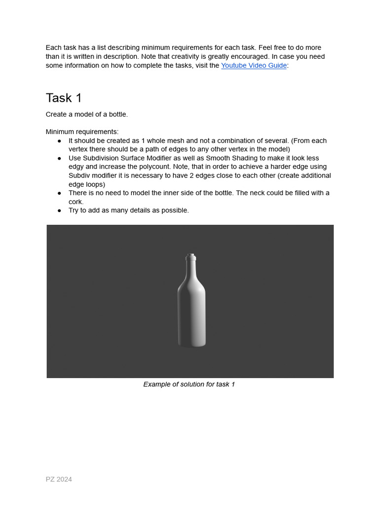 Blender Excercise 1 | Download Free PDF | Rendering (Computer Graphics) | 3 D Computer Graphics