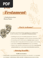 Die Testament Roman Gr.10 | PDF