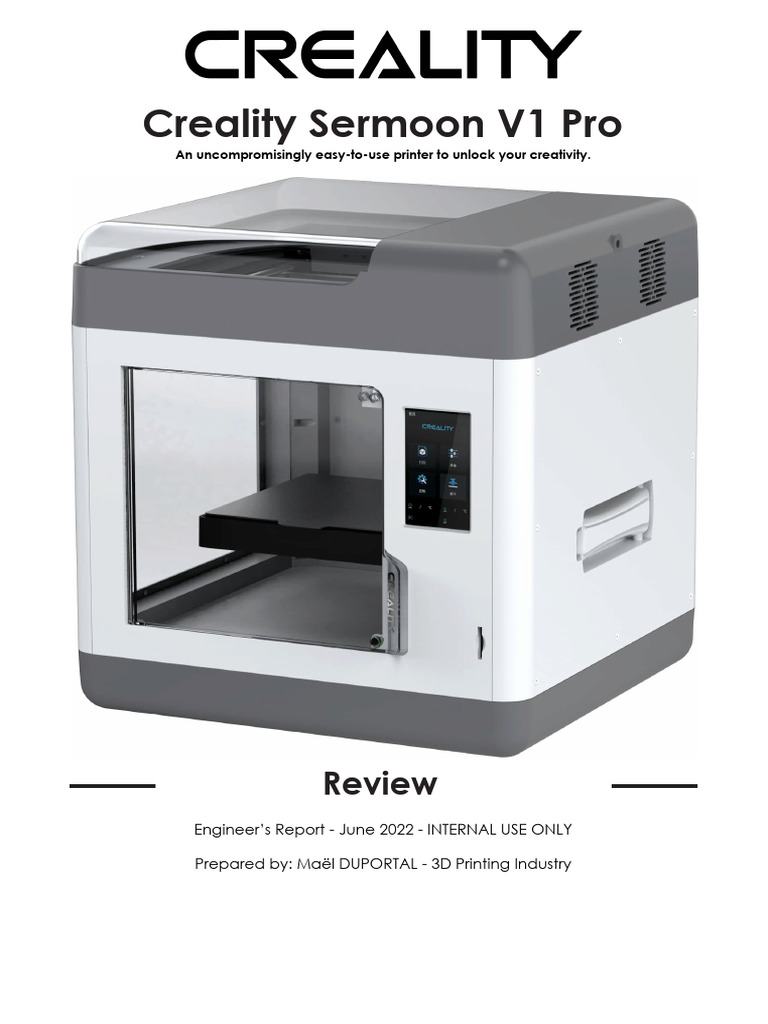 Manual Impressora 3D Creality | PDF | 3 D Printing | Printer (Computing)