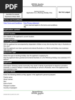 FORM 1399 - Declaration of Service(1) | PDF | Travel Visa | Crimes