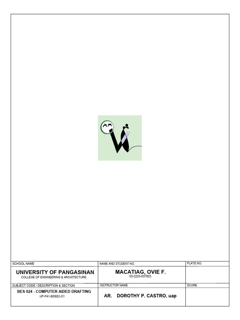 Logo Unfinished Title Block Template Model | PDF