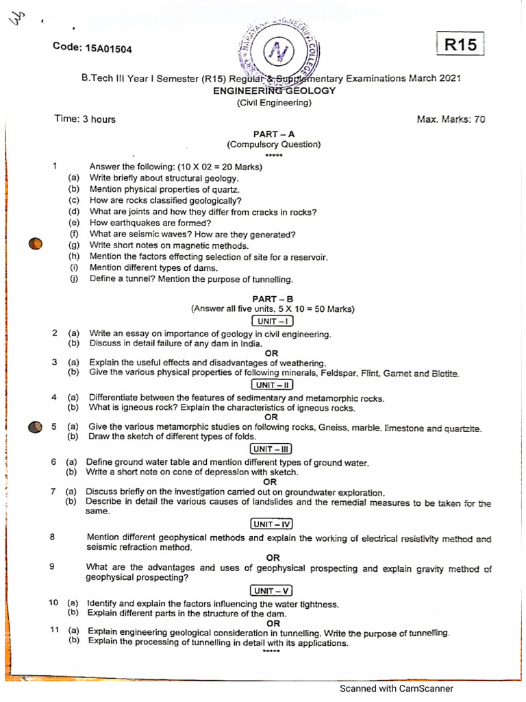 EG Previous Papers | PDF