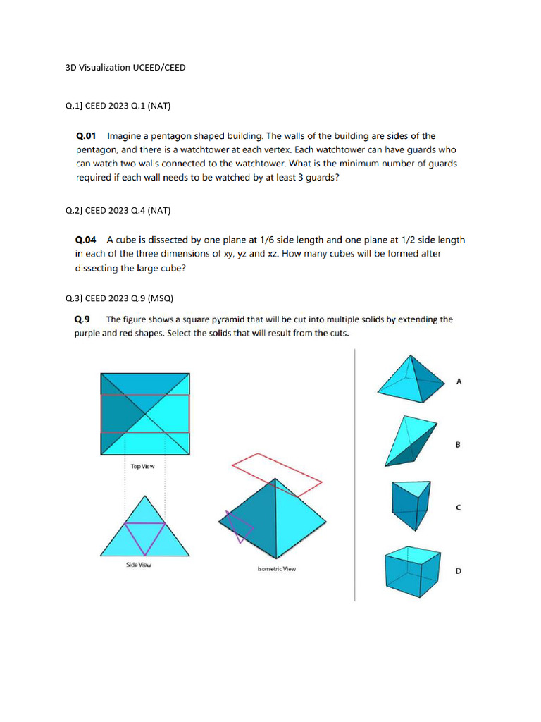 3D Visualization For Analytical Thinking. | PDF